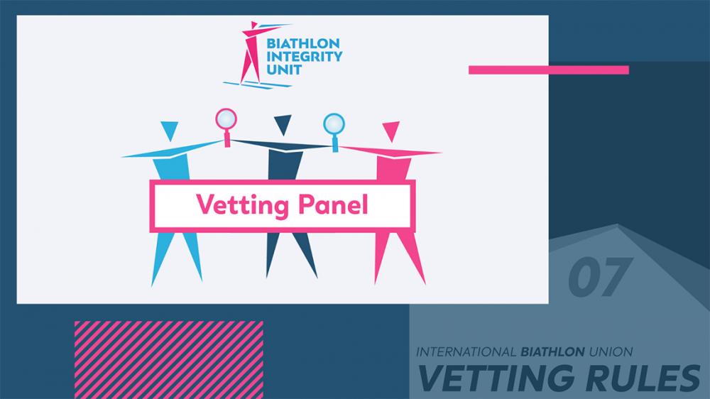 Candidate vetting process – Biathlon Integrity Unit