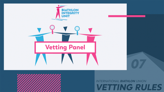 Candidate vetting process – Biathlon Integrity Unit