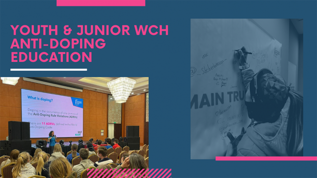 Anti-Doping Education at Youth and Junior World Championships ...