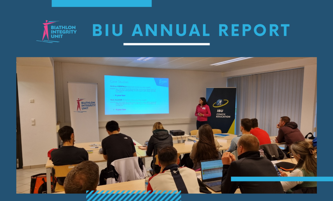 BIU Publishes Annual Report 2023-2024 – Biathlon Integrity Unit